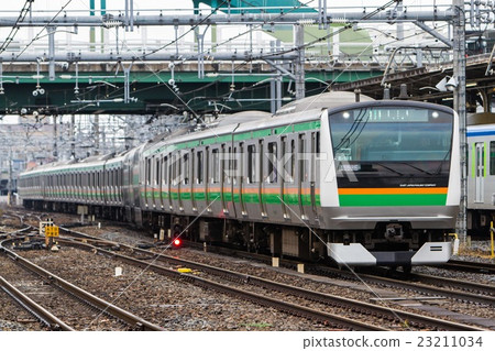 JR East E233 Series Utsuniya Line - Stock Photo [23211034] - PIXTA