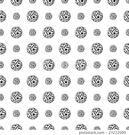 seamless pattern with Sepak Takraw - Stock Illustration [23222000] - PIXTA