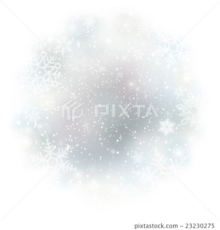 Snow crystal falling in the night sky - Stock Illustration [23230275 ...