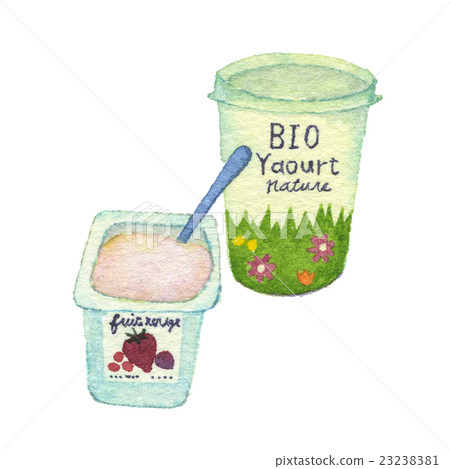 Yogurt - Stock Illustration [23238381] - PIXTA