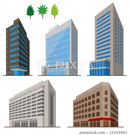Building / solid figure - Stock Illustration [23243893] - PIXTA