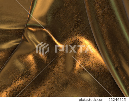 3D render of Gold Cloth abstract background - Stock Illustration ...
