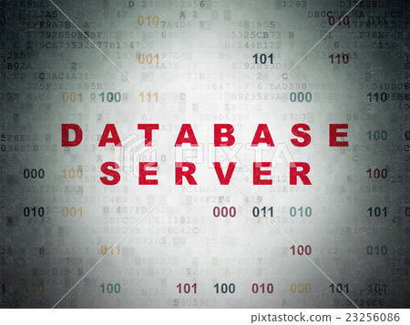 Database concept: Database Server on Digital Data-插圖素材 [23256086] - PIXTA圖庫