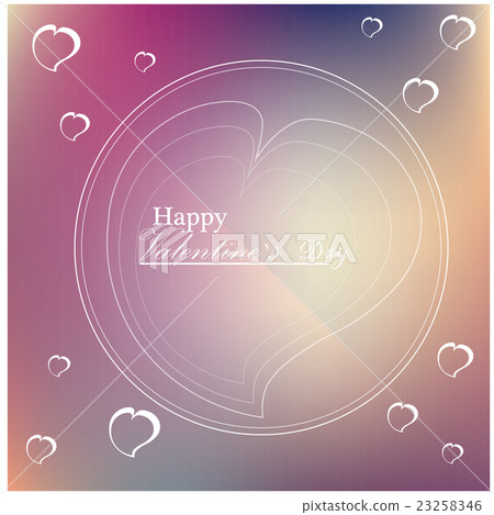 Happy valentine's day-插圖素材 [23258346] - PIXTA圖庫