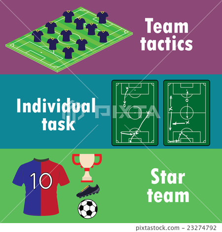 The terms of team success in football, - Stock Illustration [23274792 ...