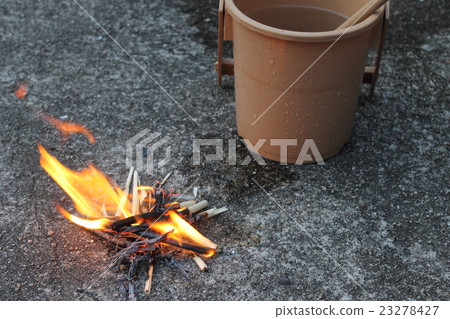 Bon festival image ‗ Godfire, Fire - Stock Photo [23278427] - PIXTA