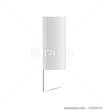 White Flag. Vector illustration. - Stock Illustration [23304137] - PIXTA