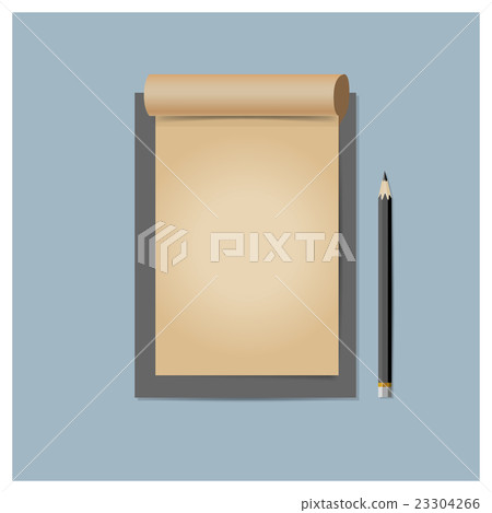 Old papers, ready for your message. Vector... - Stock Illustration ...