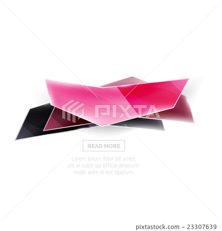 Vector geometric shape ad promo banner - Stock Illustration [23307639 ...