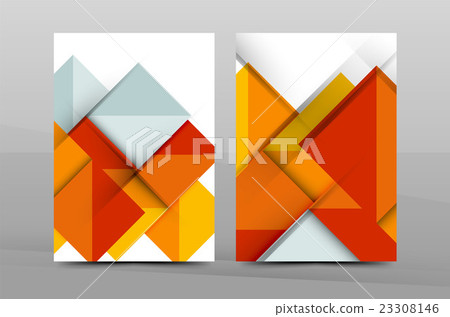 Geometric abstract background - Stock Illustration [23308146] - PIXTA