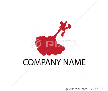 Rocket man logo template for comany - Stock Illustration [23321110] - PIXTA