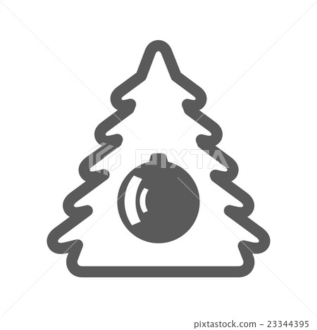 new year tree icon - Stock Illustration [23344395] - PIXTA