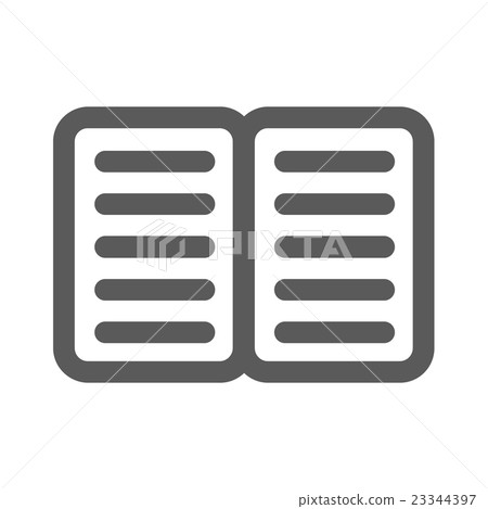 Black notebook icon - Stock Illustration [23344397] - PIXTA