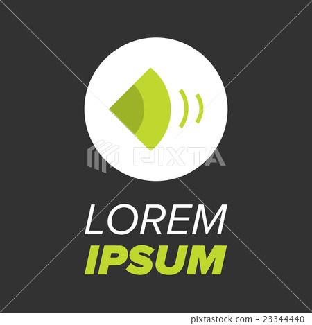round sound icon - Stock Illustration [23344440] - PIXTA