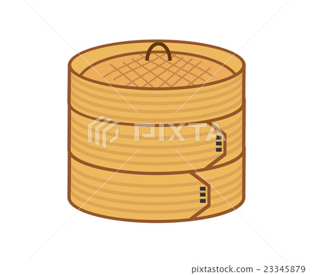 蒸籠-插圖素材 [23345879] - PIXTA圖庫