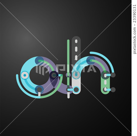 Company branding logo of initial letters - Stock Illustration [23390131 ...