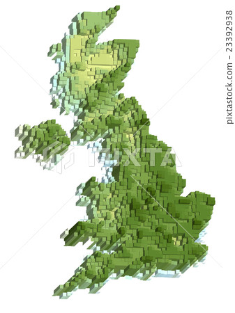 uk abstract map - Stock Illustration [23392938] - PIXTA
