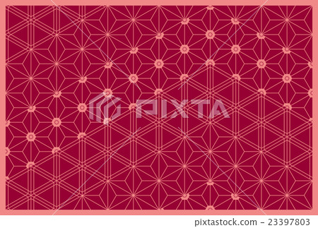 Japanese style background Braided craft mix... - Stock Illustration ...