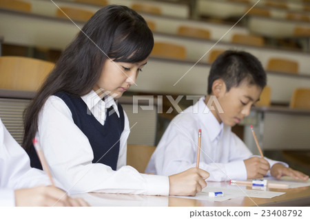 Stock Photo: junior high school student, junior high student, middle ...