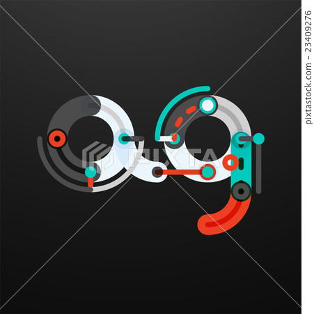 Company branding logo of initial letters - Stock Illustration [23409276 ...