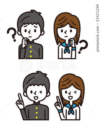 Problems and Solutions [Simple Character Series] - Stock Illustration ...