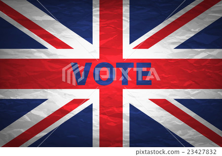 UK Elections Concept Image Mix Vote British Flag - Stock Illustration ...