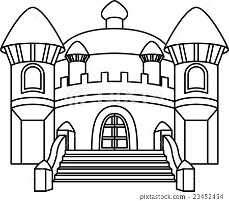 castle - Stock Illustration [23452454] - PIXTA