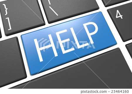 Help-插圖素材 [23464160] - PIXTA圖庫