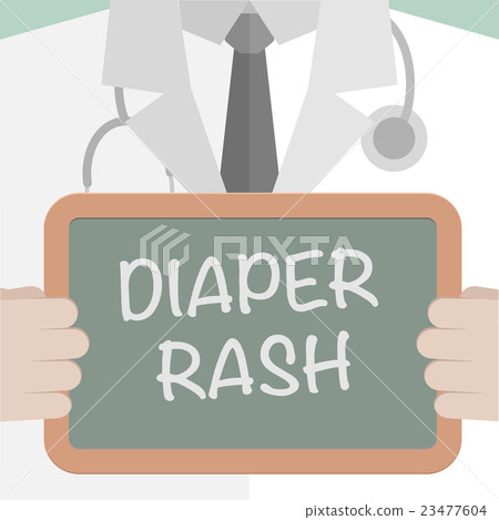 Board Diaper Rash - Stock Illustration [23477604] - PIXTA
