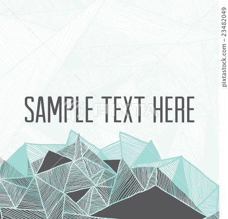 Abstract geometric background frame for your text - Stock Illustration ...