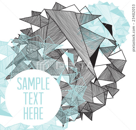 Geometric pattern modern background for your text - Stock Illustration ...