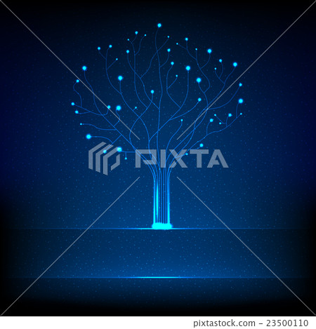High-tech nature - Stock Illustration [23500110] - PIXTA