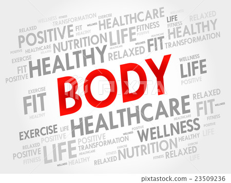 BODY word cloud - Stock Illustration [23509236] - PIXTA