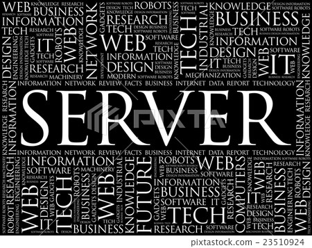 Server word cloud - Stock Illustration [23510924] - PIXTA