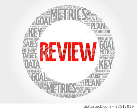 Review circle word cloud - Stock Illustration [23512039] - PIXTA