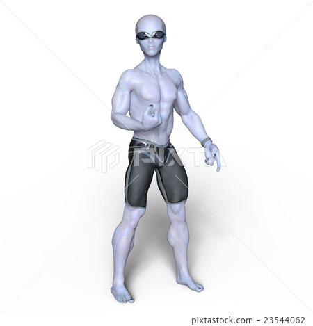 Macho alien - Stock Illustration [23544062] - PIXTA