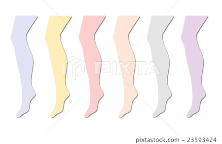 Leg color sample - Stock Illustration [23593424] - PIXTA