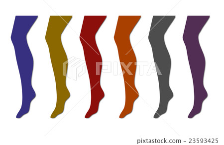 Leg color sample - Stock Illustration [23593425] - PIXTA