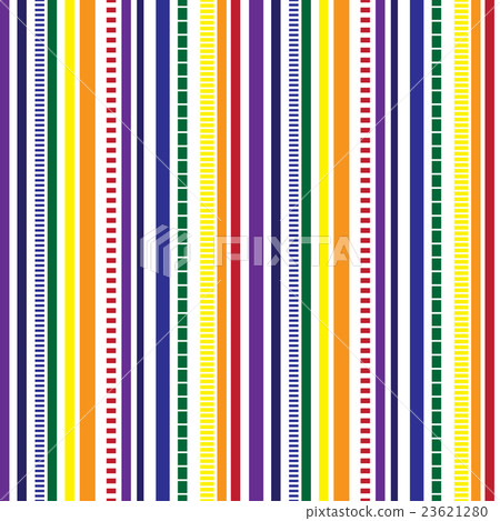 Stripes Seamless pattern; Rainbow colors pattern - Stock Illustration ...