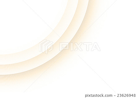 Wavy line _ simplex yellow _ 04 - Stock Illustration [23626948] - PIXTA