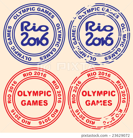 Printing with the inscription, the Olympic Games. - Stock Illustration ...