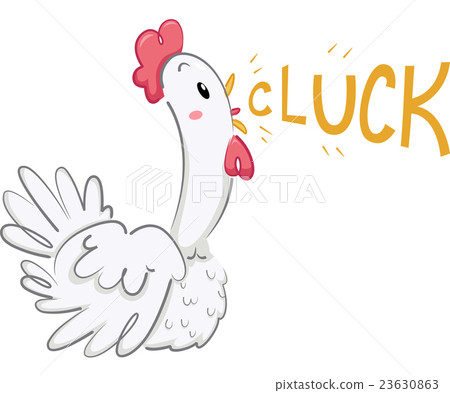 Chicken Cluck - Stock Illustration [23630863] - PIXTA