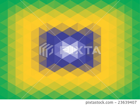 colorful polygon background and texture - brazil - Stock Illustration ...