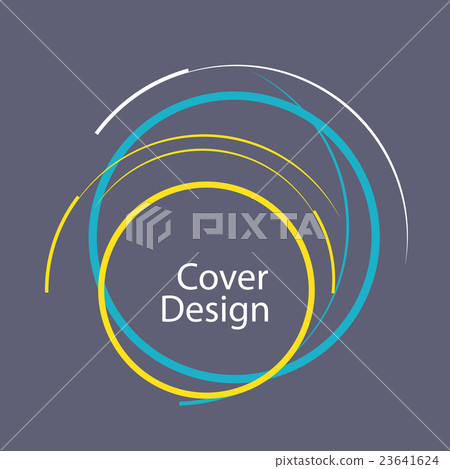Abstract line circle design - Stock Illustration [23641624] - PIXTA