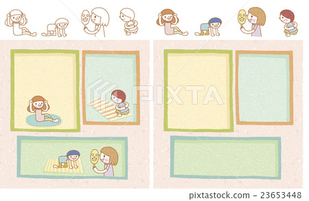 children, girl, kid - Stock Illustration [23653448] - PIXTA