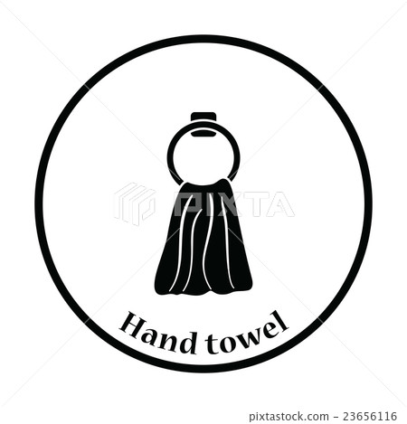 Hand towel icon - Stock Illustration [23656116] - PIXTA