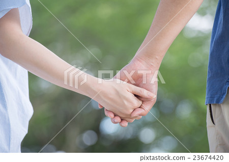 Couple's hand - Stock Photo [23674420] - PIXTA