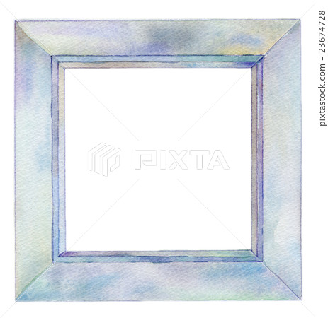 Water color illustration frame frame - Stock Illustration [23674728 ...