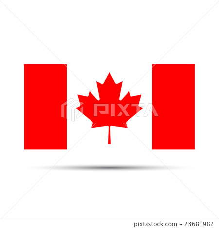 Simple vector Canada flag - Stock Illustration [23681982] - PIXTA