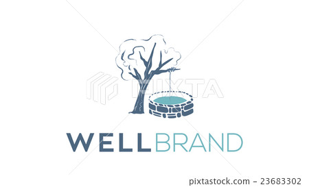 Well vector logo template - Stock Illustration [23683302] - PIXTA